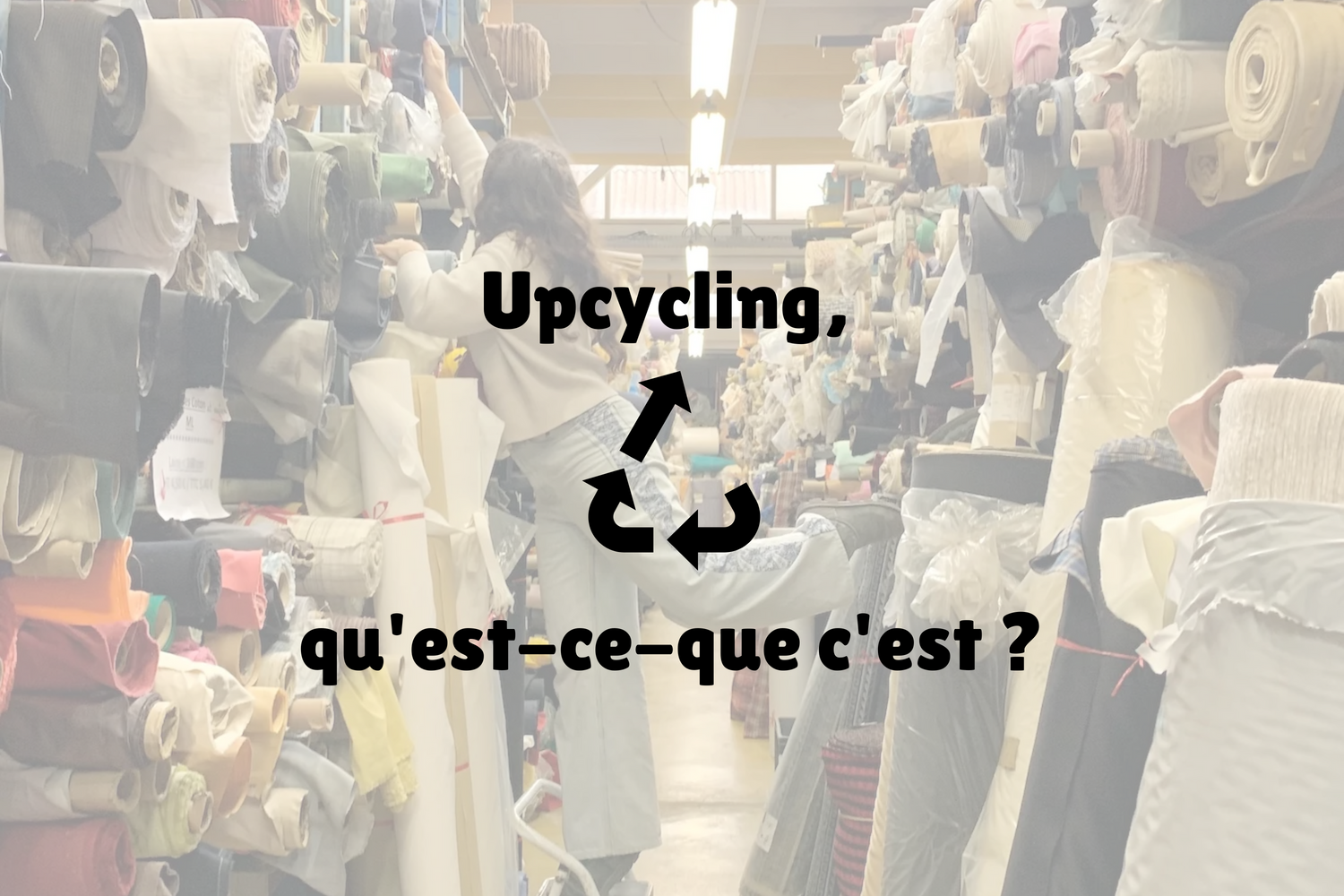 Upcycling, qu'est-ce-que c'est ? – Binette